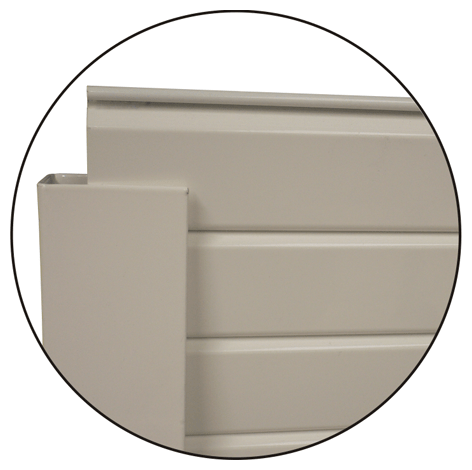 Double Skin Lath Shutters | Light Weight Aluminium Rolling Shutter